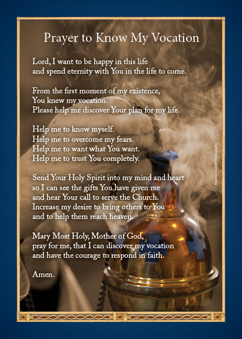 6 Ways to Discover My Vocation Card (set of 50) - Vianney Vocations