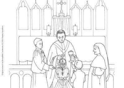 Vocations Worksheet for Kids - Grades 1-2 - Vianney Vocations