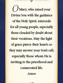 Prayer Card—Pray for Vocations (set of 50) - Vianney Vocations