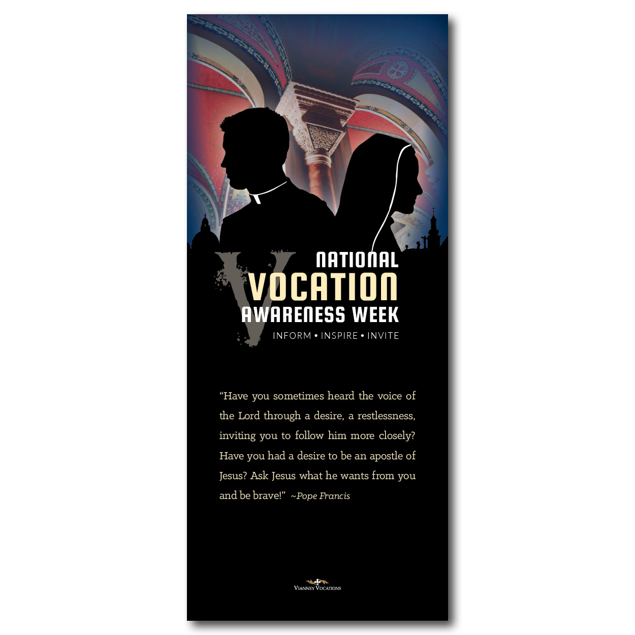 Banner for National Vocation Awareness Week - Vianney Vocations